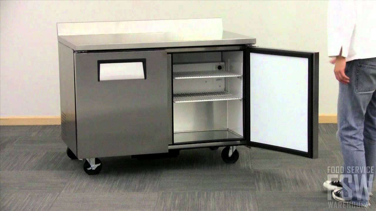 True Worktop Refrigerator Video (TWT-48) - YouTube