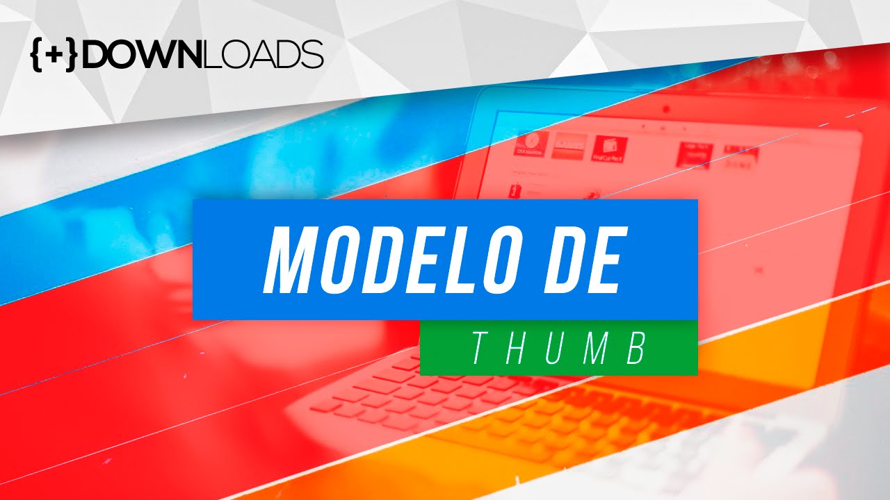 DOWNLOAD: Modelo de thumbnail moderna para YouTube (GRÁTIS) - YouTube