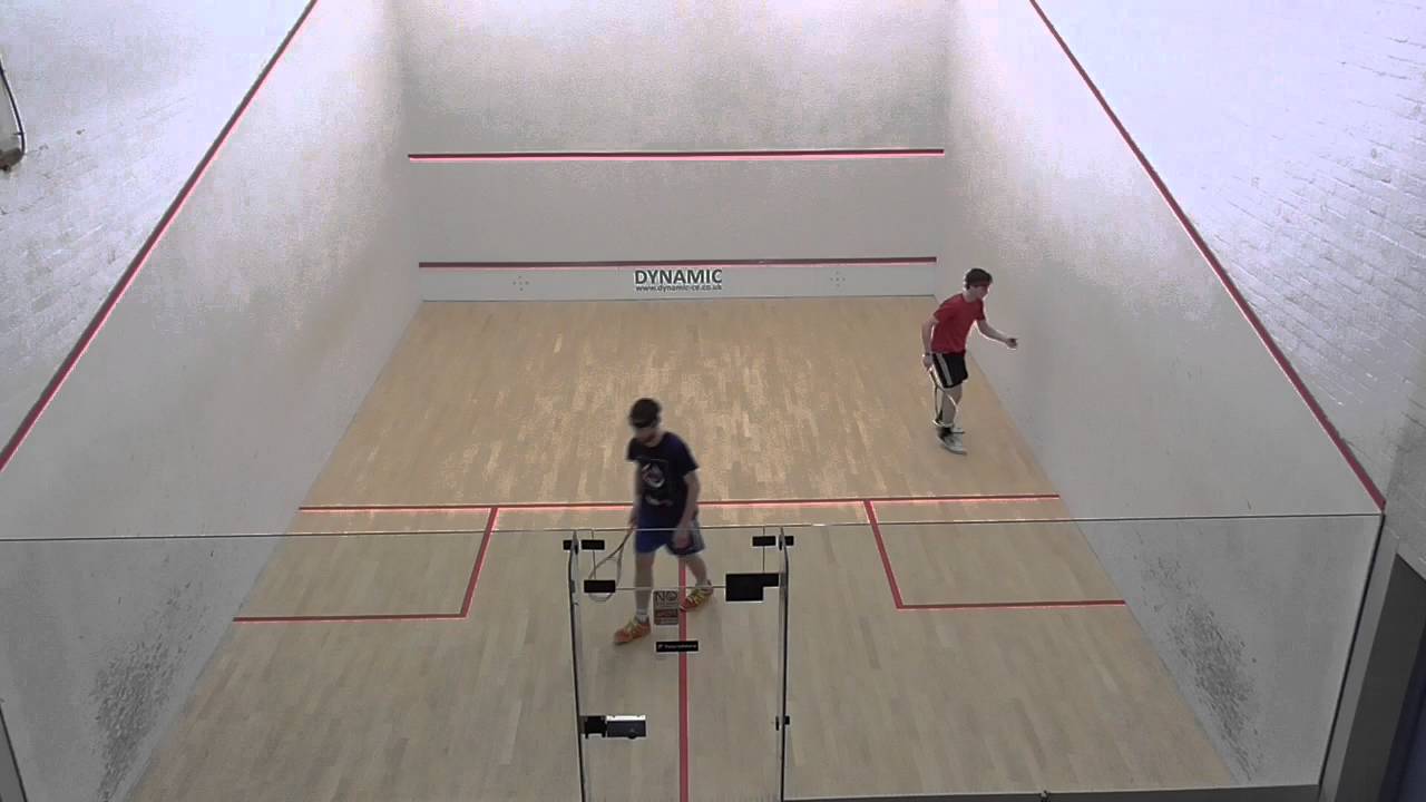 Norfolk squash championship final Tim Dixon v Jamie Goodrich game 2 ...