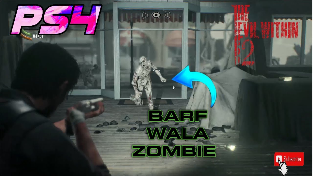 BARF WALA ZOMBIE AA GYA THE EVIL WITHIN 2 GAMEPLAY - YouTube