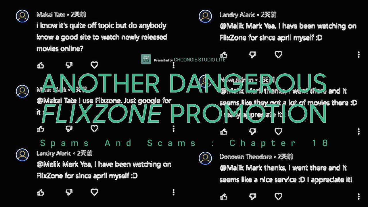 Another Dangerous Flixzone Promotion - YouTube