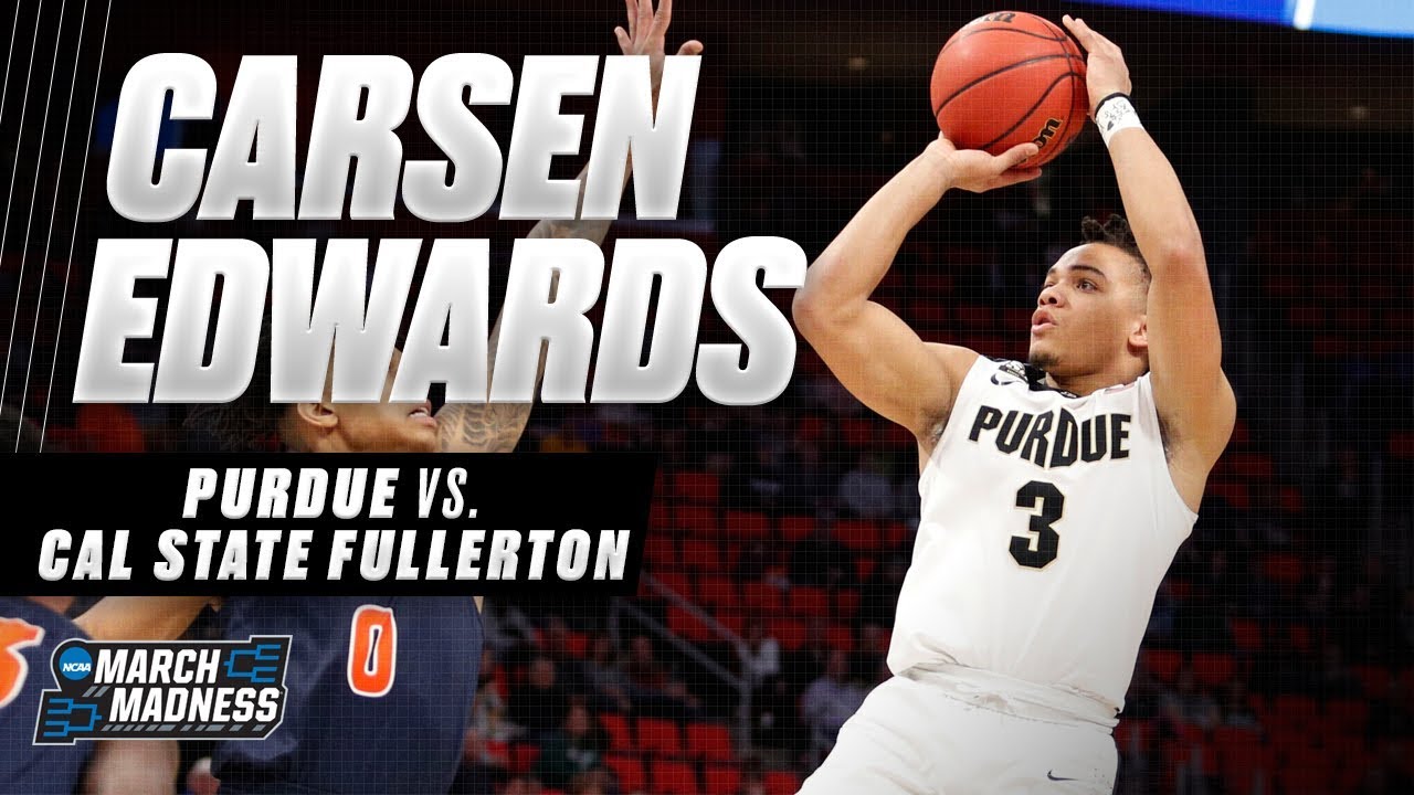Purdue vs. Cal State Fullerton: Carsen Edwards scores 15 points in win ...
