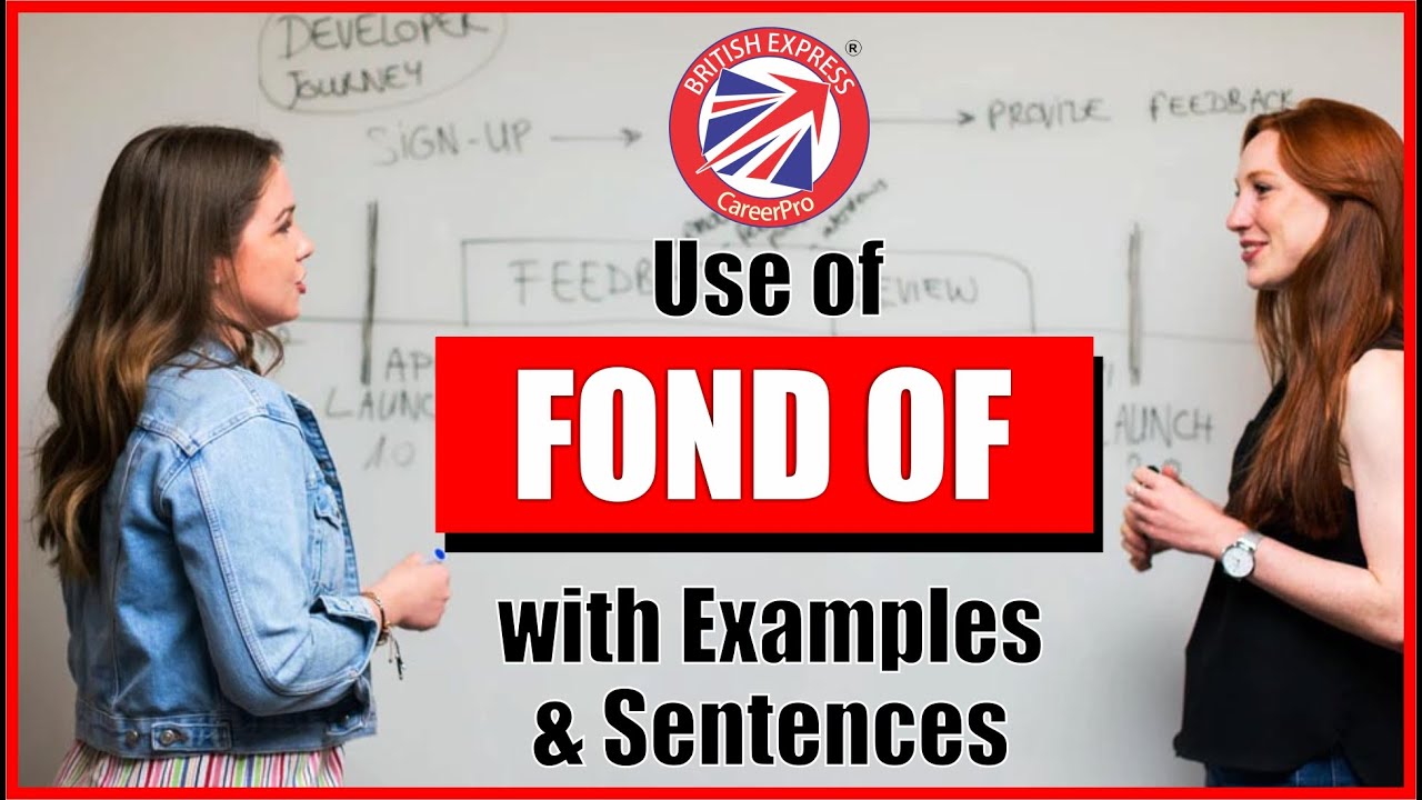 How to use Fond Of in English || Use of Fond of with examples - YouTube