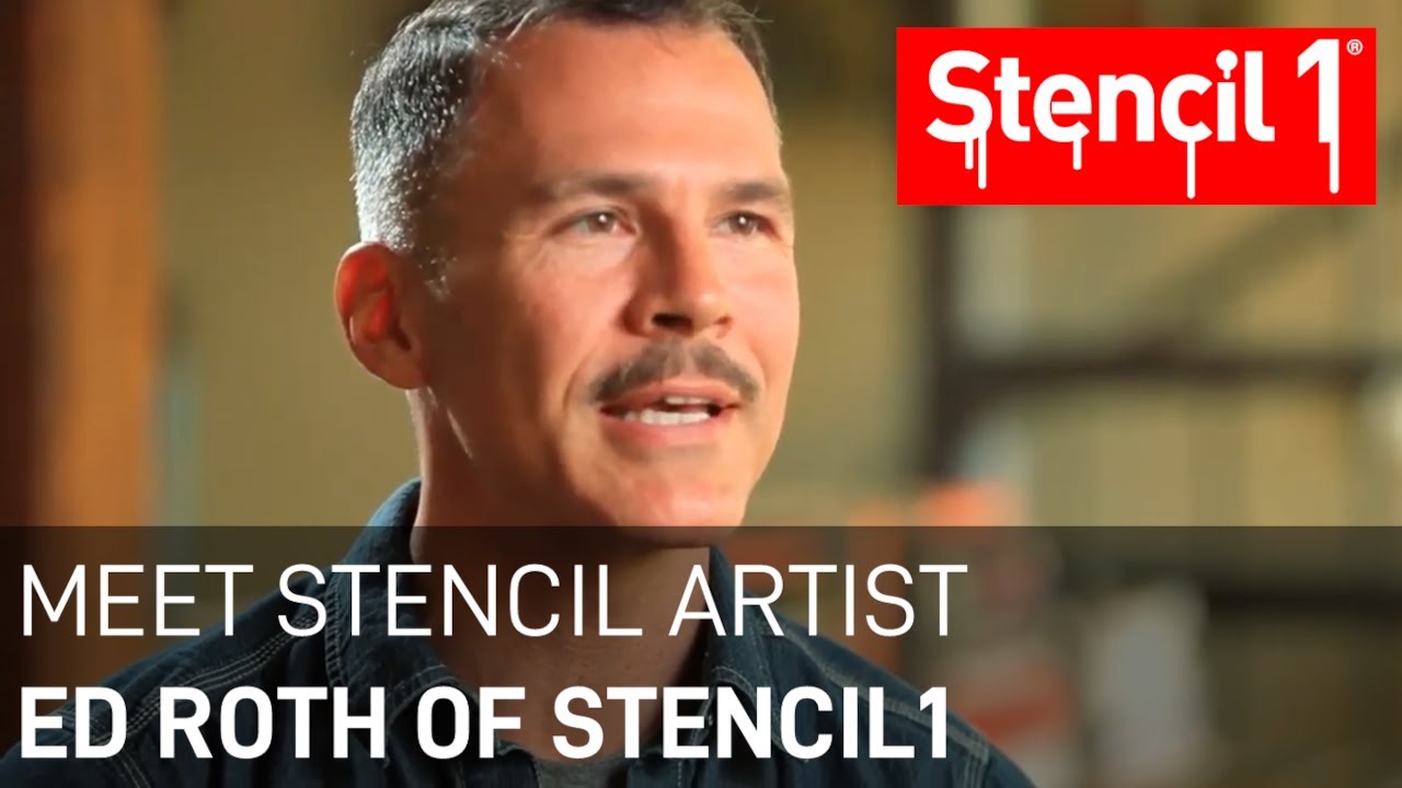 Meet Stencil Artist Ed Roth of Stencil1 - YouTube