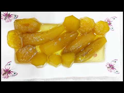 Badımcan mürəbbəsi.