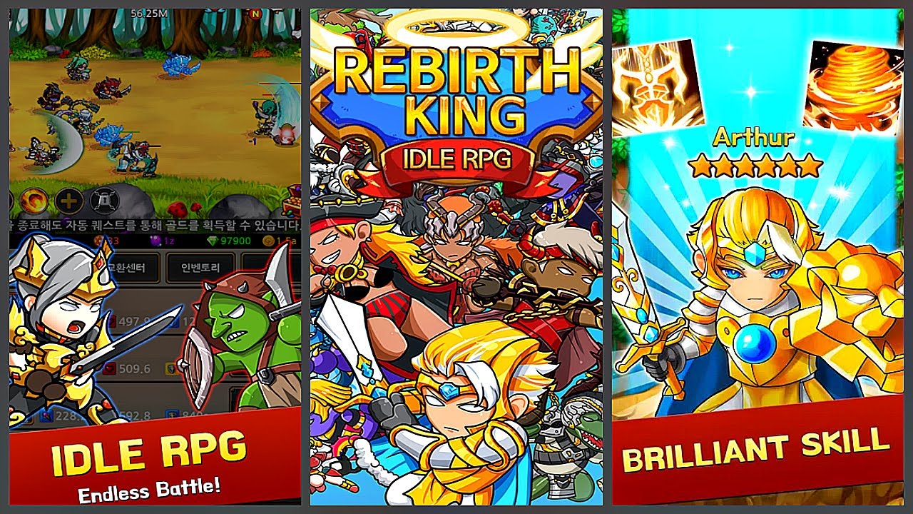 Rebirth King : IDLE RPG (Gameplay Android) - YouTube