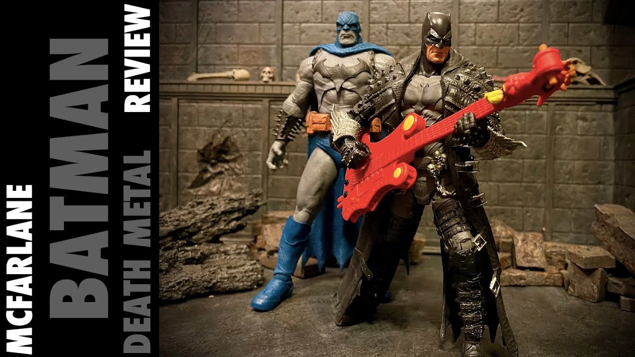 McFarlane Batman- Death Metal- Review - YouTube