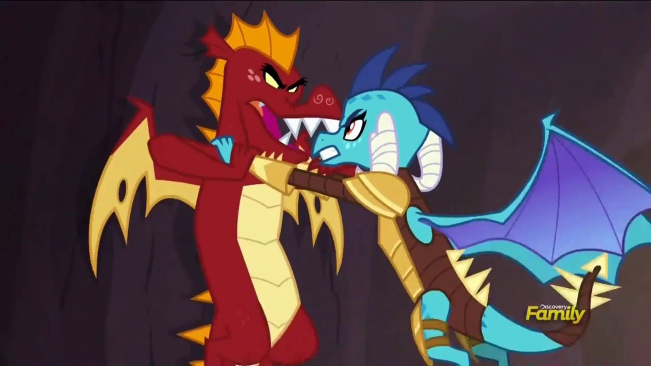 MLP:FIM - Dragon fight - YouTube