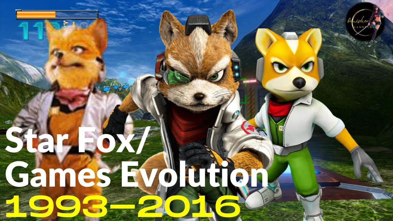 The Graphic Evolution Of Star Fox (1993-2016) - YouTube