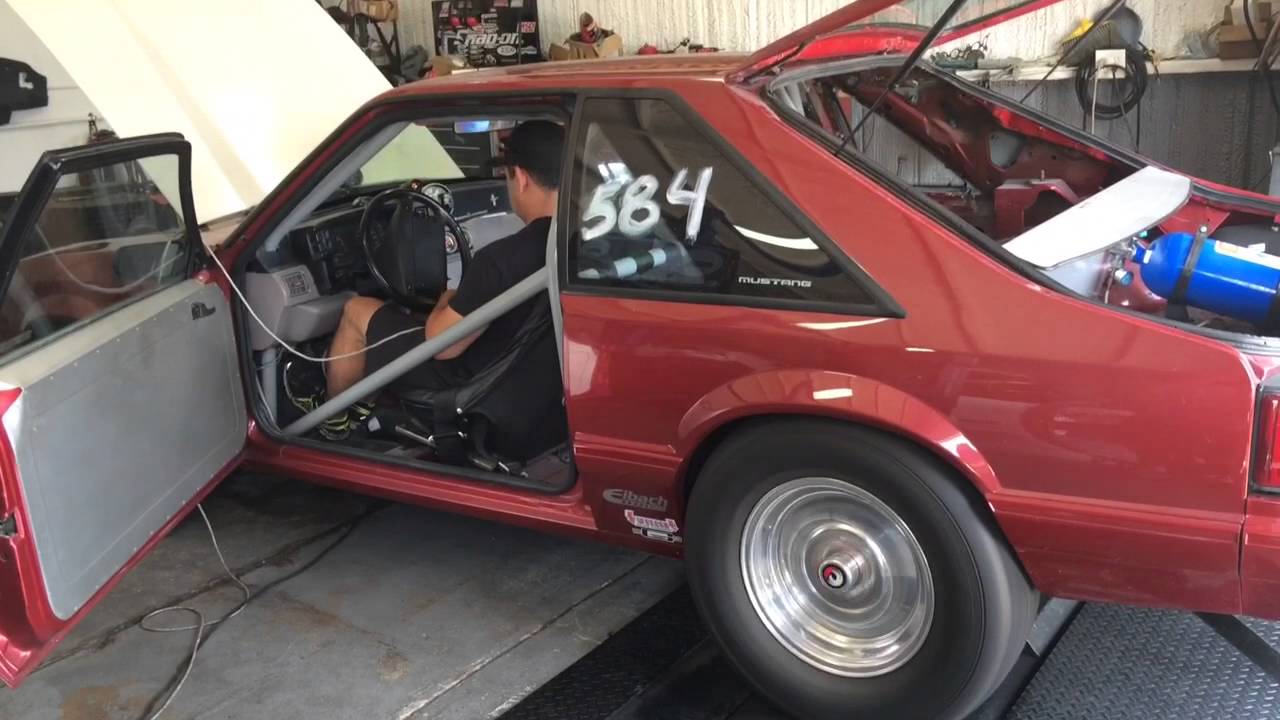 Dyno-Tuning Fox Body Mustang - YouTube