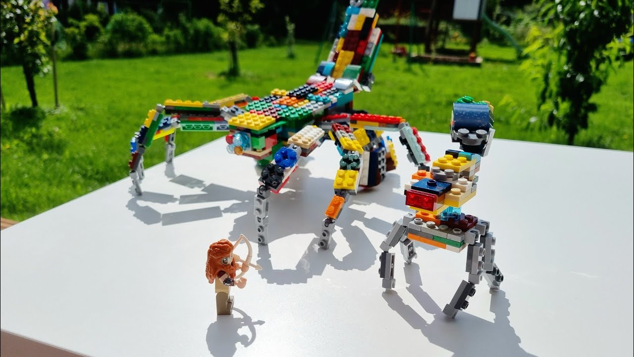 Horizon | Horus Titan fight | Lego - YouTube