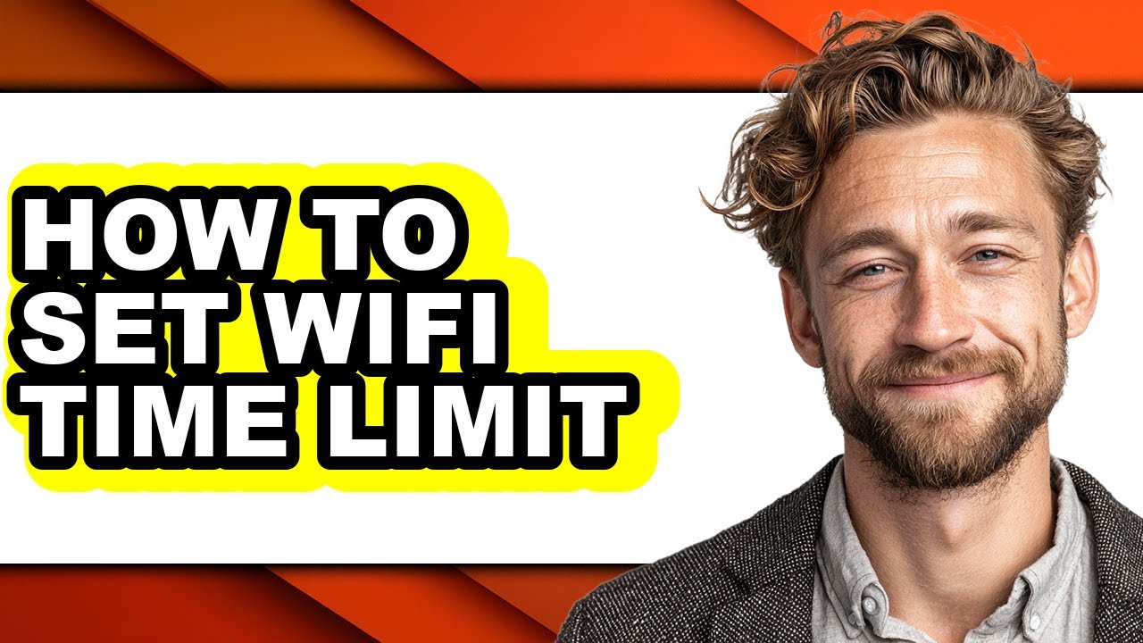 How to Set Wifi Time Limit (only Way) - YouTube