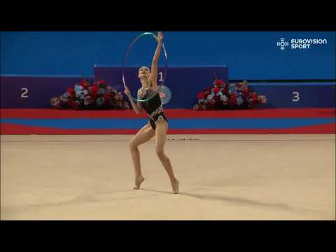 Taisia HARCENCO (MDA) - 23.300 - Hoop (Arco/Aro) Qualifications- 3rd FIG RG Junior World