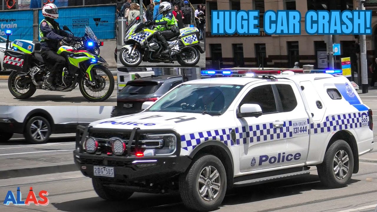*MOTORBIKES* VICPOL // AV - NEW Divisional Van + Paramedic Cycle ...