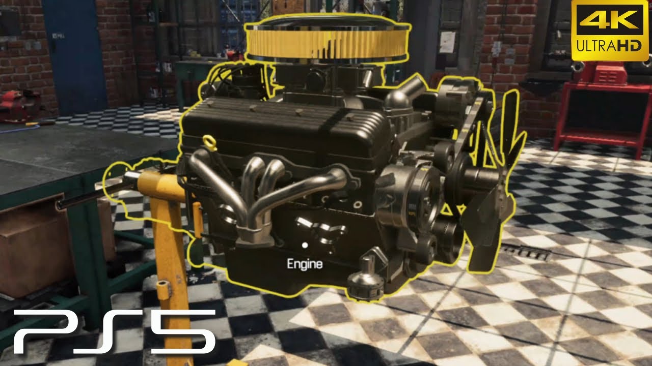 Car Mechanic Simulator 2021 CREATE NEW ENGINE (4K HDR 60fps) - YouTube