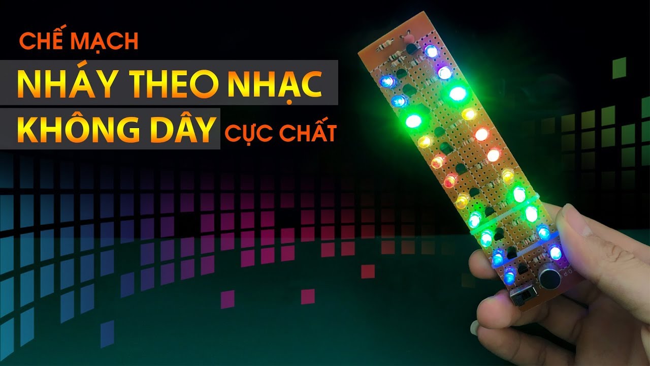Chế Mạch LED Nháy Theo Nhạc Không Dây | Đơn Giản Mà Chất Chơi | BLK DIY ...