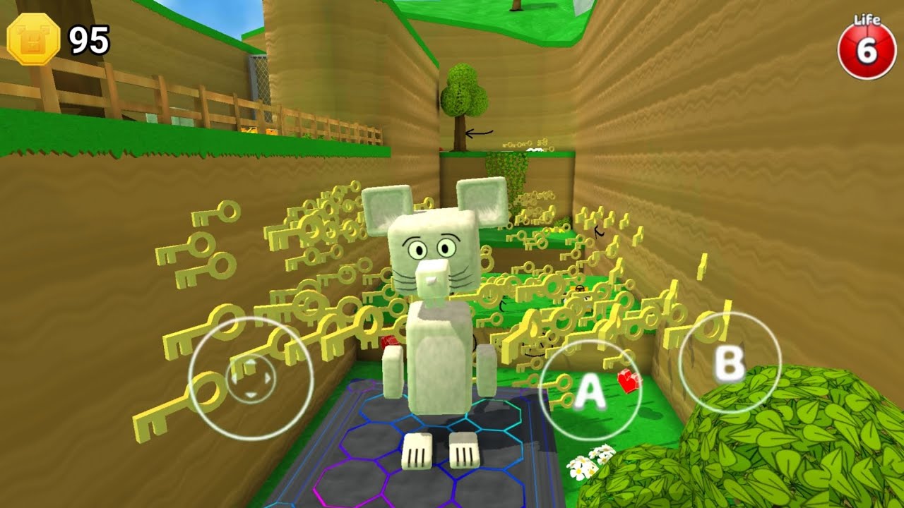 Mouse in Secret Location Super Bear Adventure Multiplayer Gameplay ...