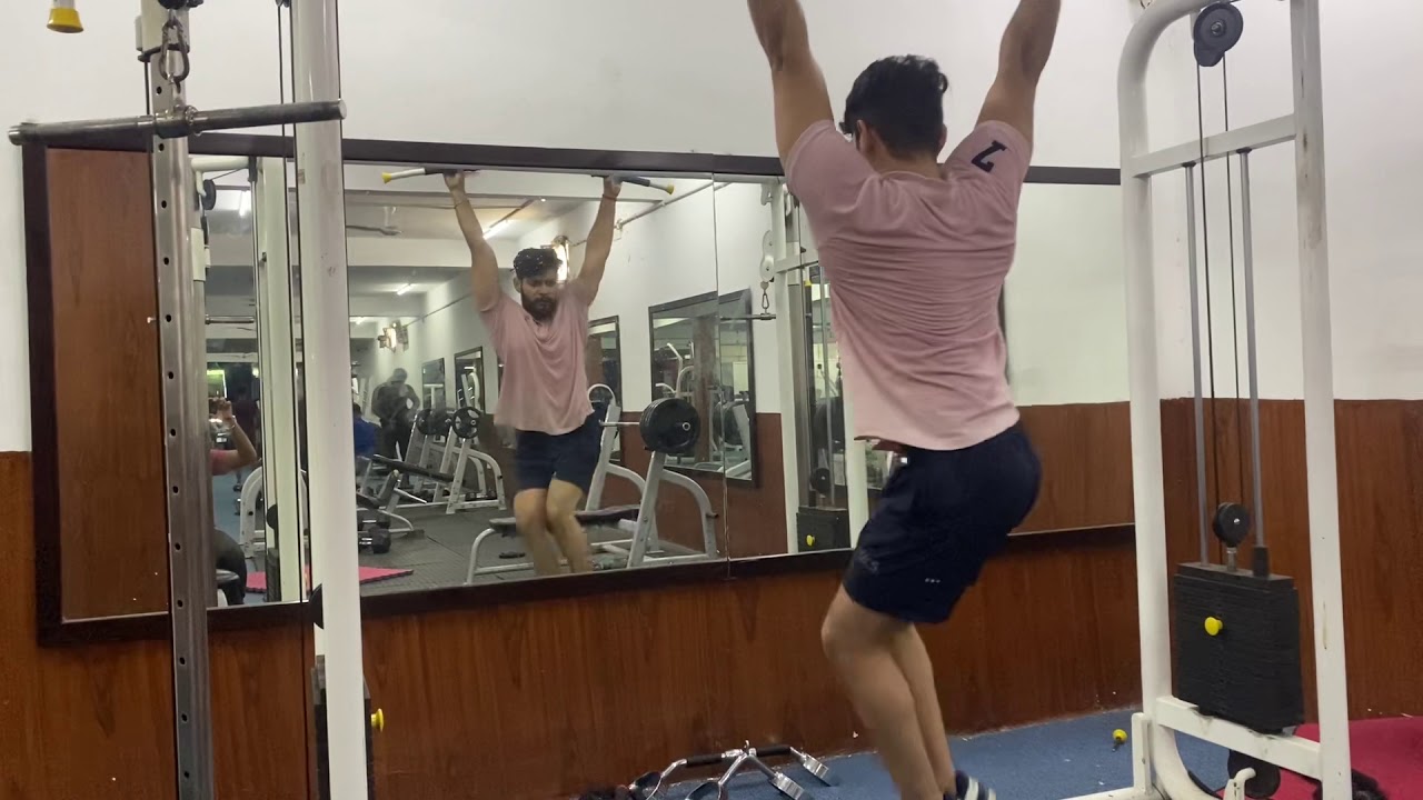 hanging abs workout - YouTube