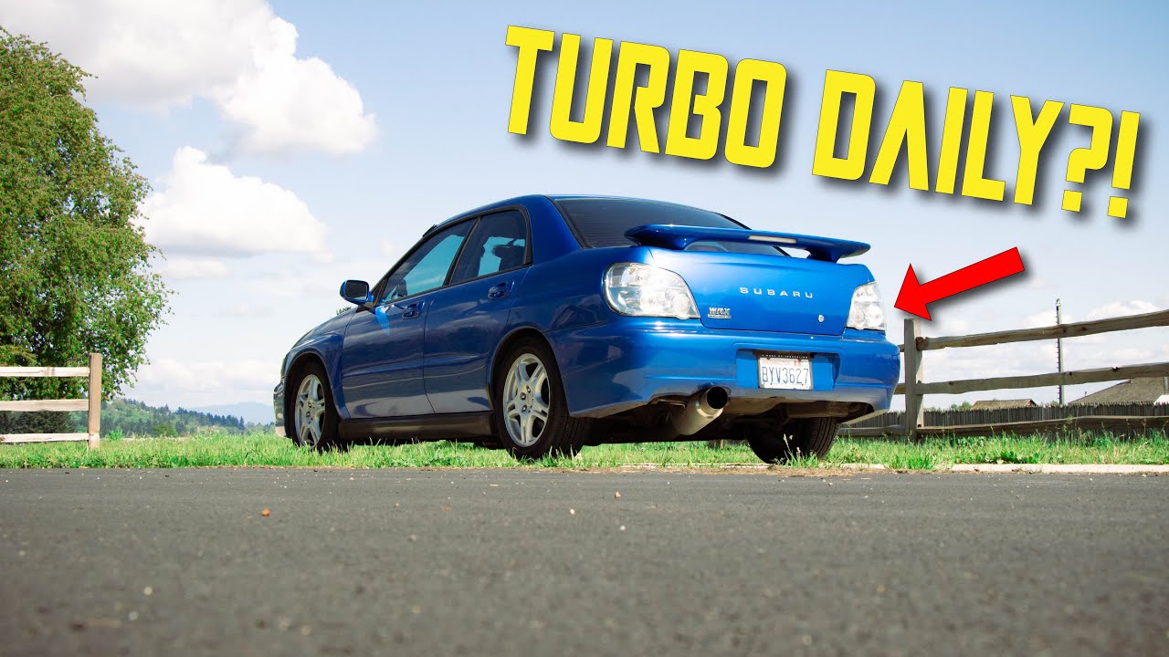 WRX Clear Tail Light MOD (Bugeye Walkaround) - YouTube