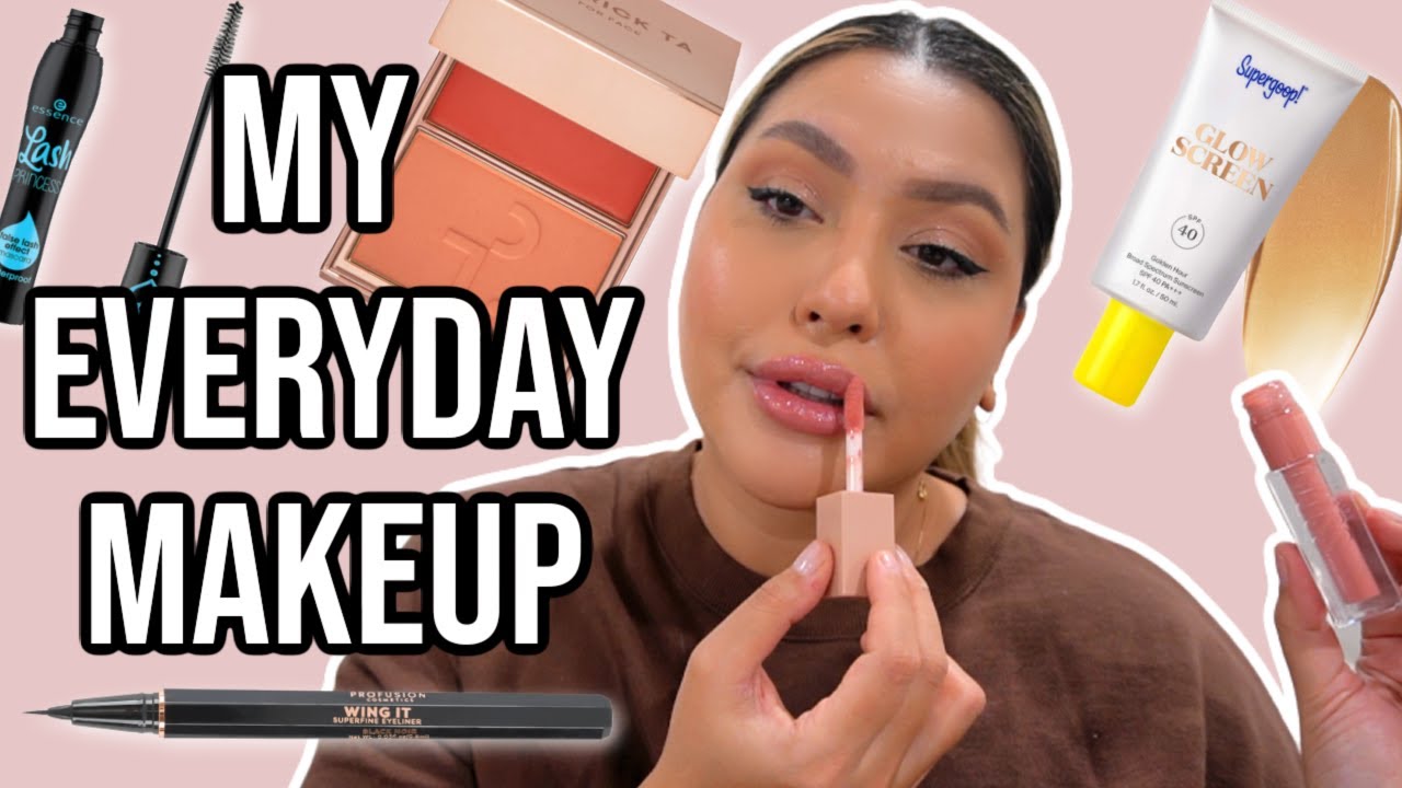 MY EVERYDAY MAKEUP - YouTube