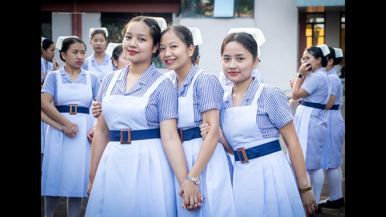 College of Nursing Synod Hospital, Durtlang ll Photo session ll 14.10. ...