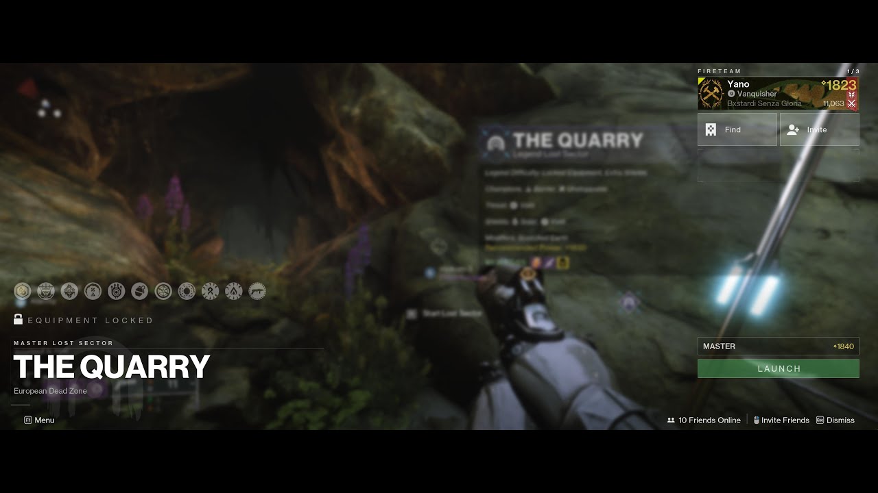 Destiny 2 - The Quarry Lost Sector (Solo Flawless Master, Hunter Void ...