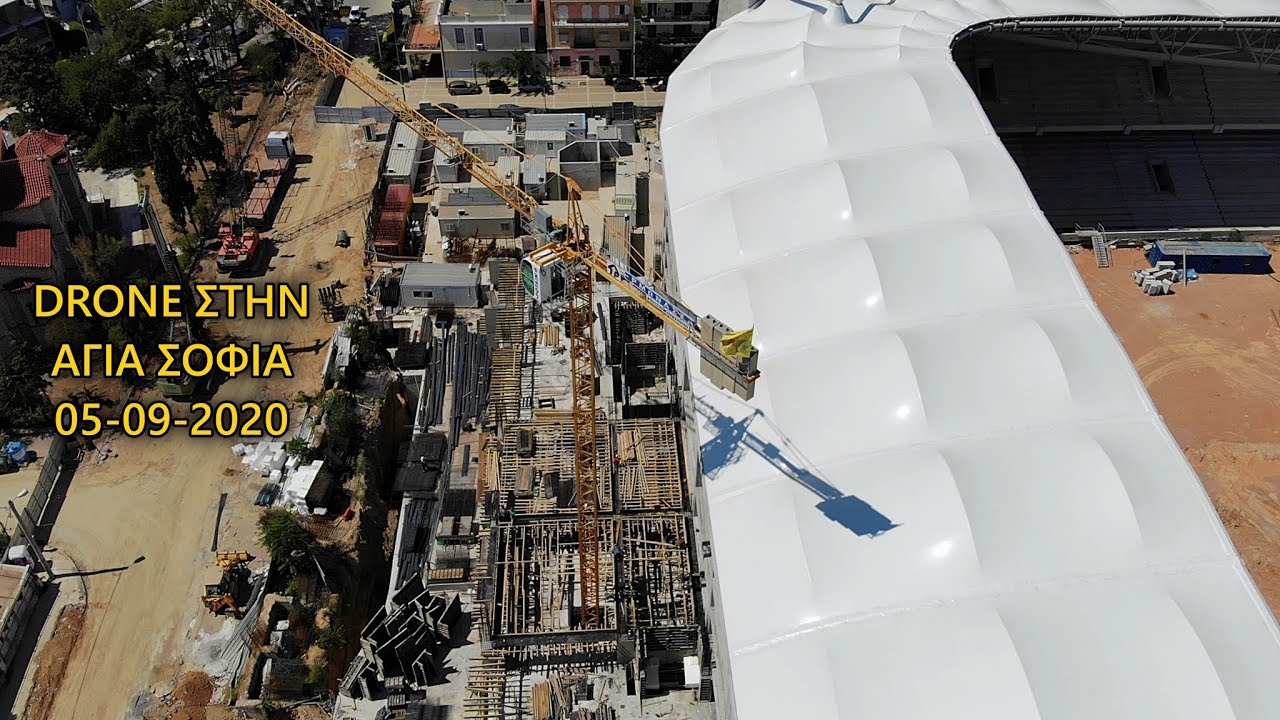 DRONE στο ΓΗΠΕΔΟ ΤΗΣ ΑΕΚ 05-09-2020 ΤΑ ΠΑΝΤΑ ΓΙΑ ΟΛΟ ΤΟ ΓΗΠΕΔΟ ΜΕΣΑ ΚΑΙ ...