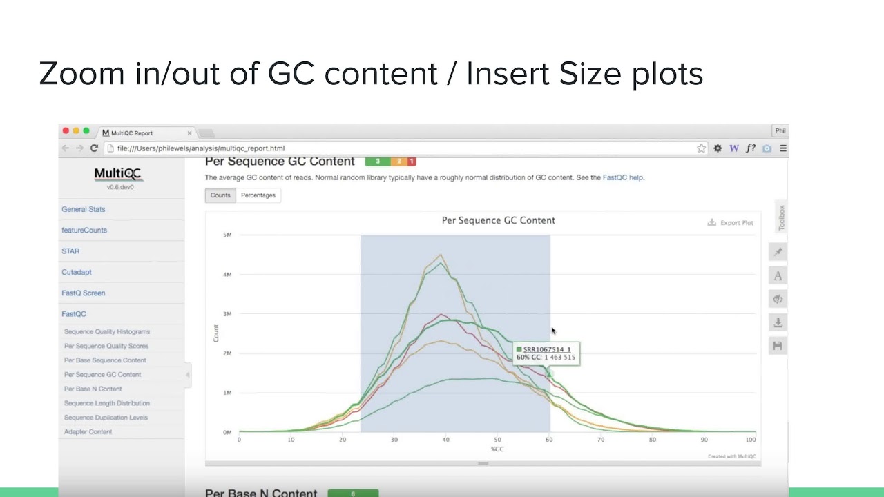 MultiQC v1 5 - YouTube