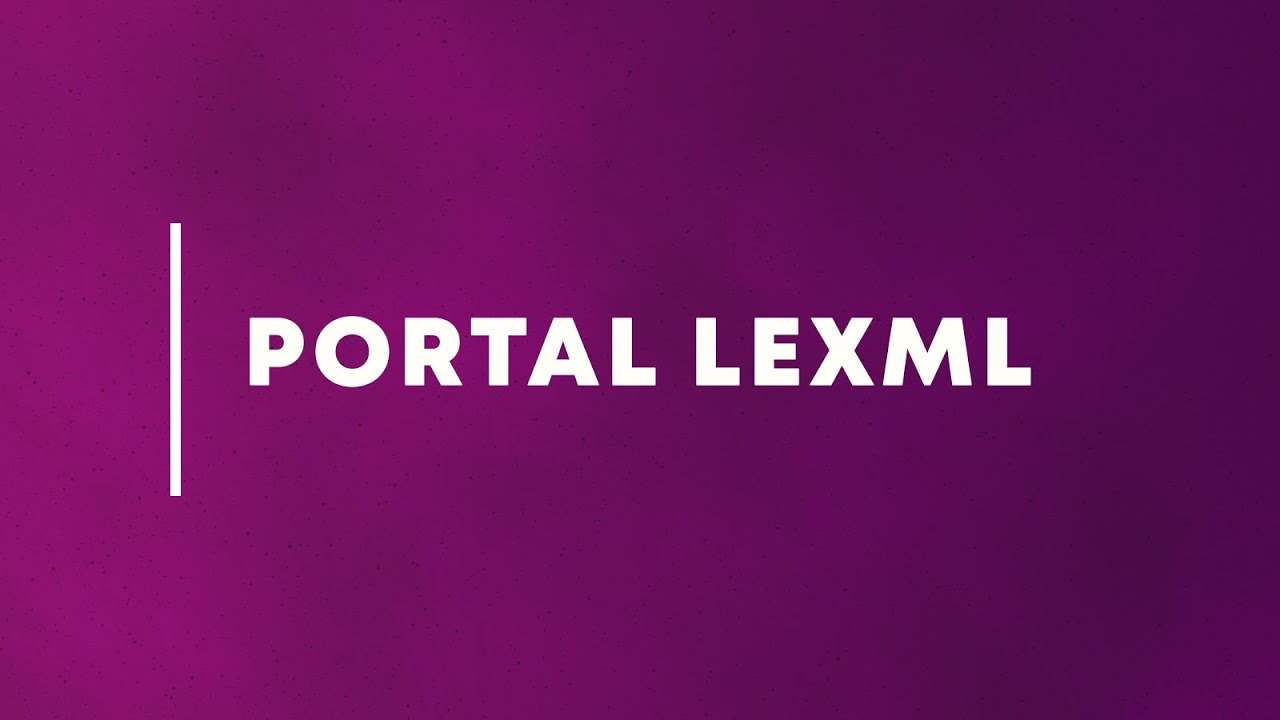 O Portal LEXML - YouTube
