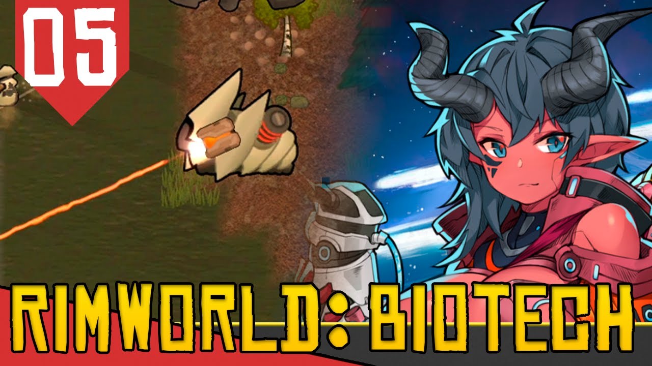 Primeiro BOSS MECANÓIDE! Diabolous - Rimworld Biotech #05 [Série ...