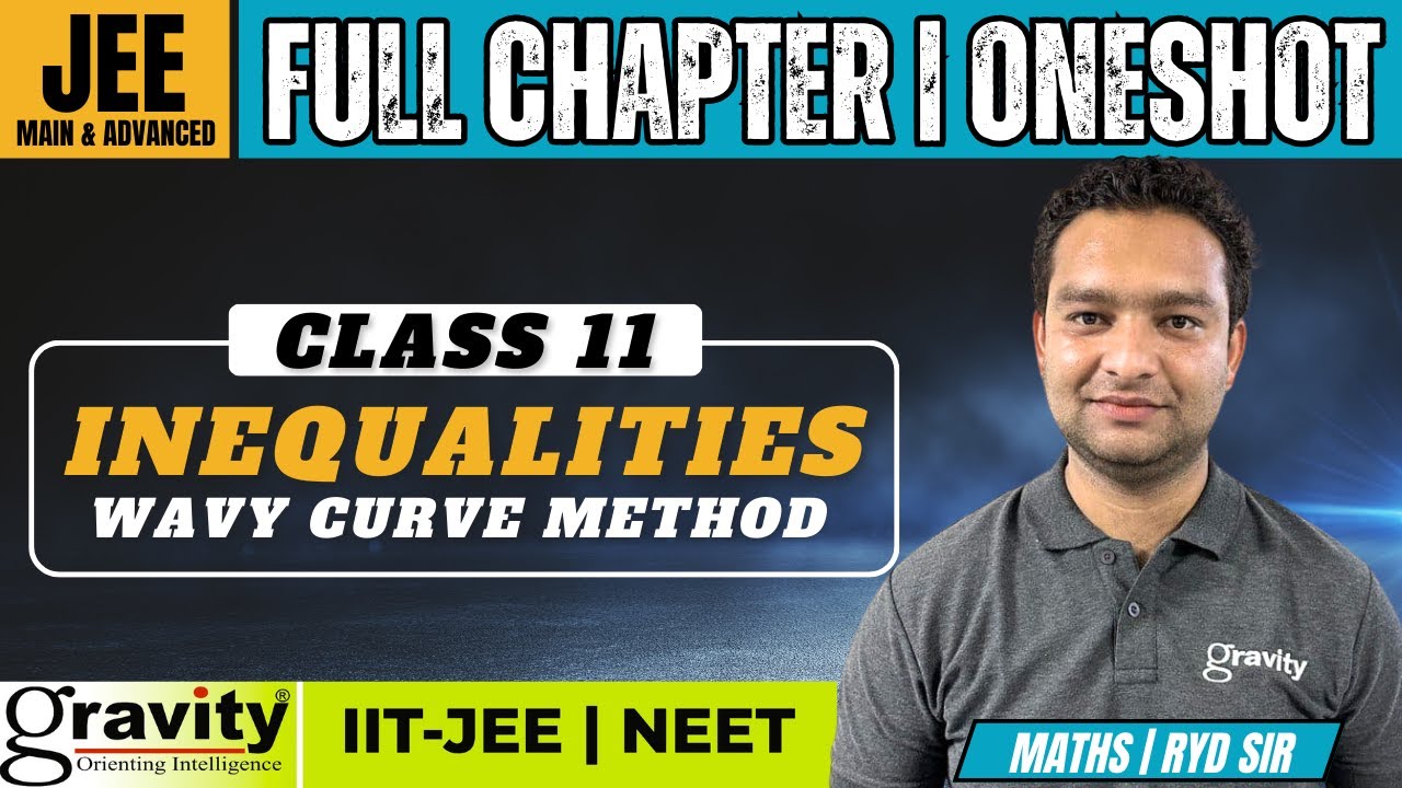 Inequalities and Wavy Curve Method | One-Shot Session with PYQs | JEE Mains & Advanced | RYD Sir ...