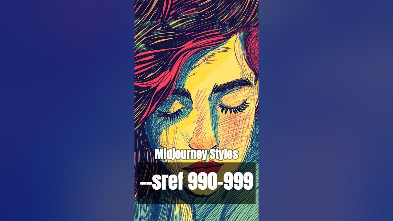 MidJourney Style Reference Codes (sref) 990-999: Unlock 10 Unique AI Art Styles #Midjourney # ...