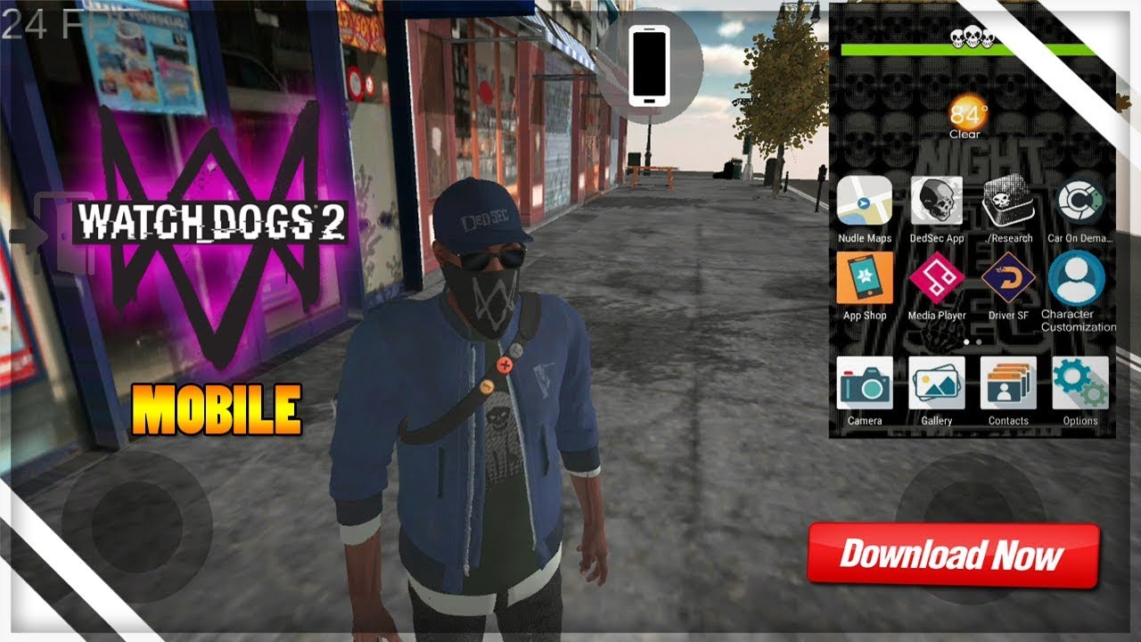 *NEW BETA* WATCH DOGS 2 ANDROID / MOBILE BETA BY UNITY ANDROID GAMEPLAY ...