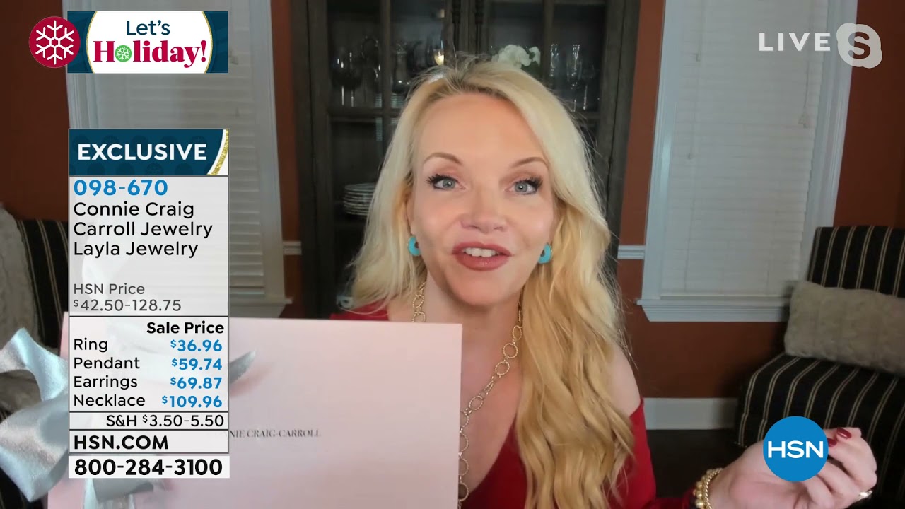 HSN | Connie Craig Carroll Jewelry Collection Gifts 11.04.2021 - 04 PM ...