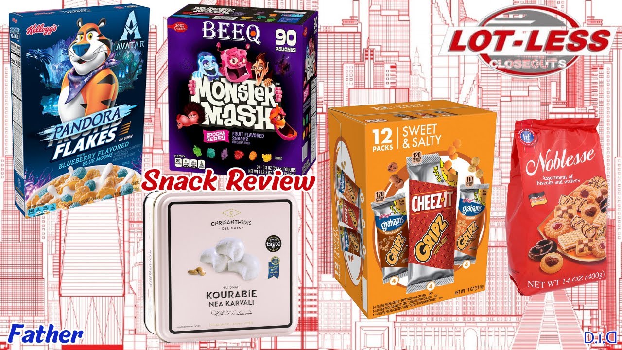 Lot-Less Closeouts Snack Review | Expired Deals? - YouTube