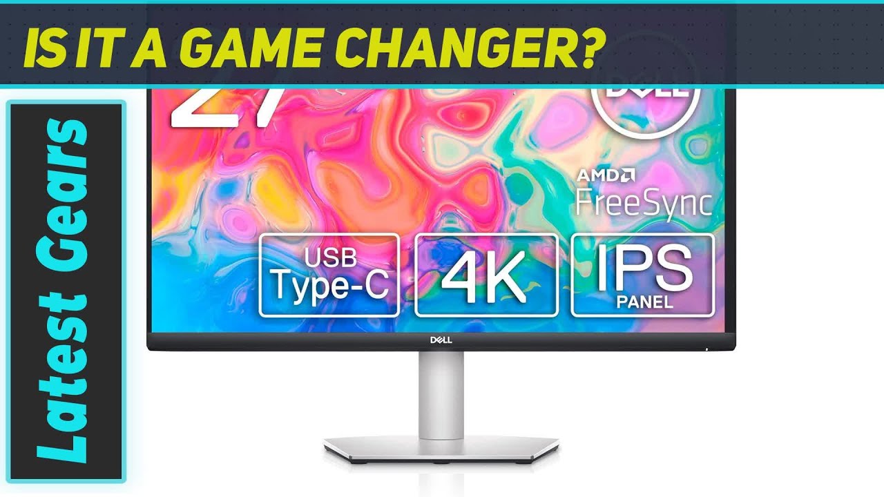 Dell S2722QC: Best Mid-Range 4K Monitor for Office Use - YouTube