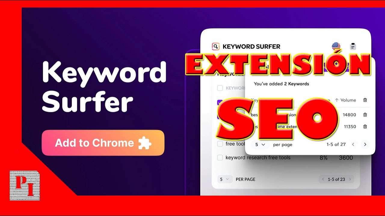 💎 Extension SEO Keyword Surfer - YouTube