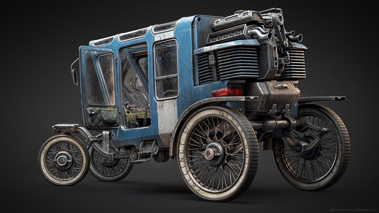Design Classic Car Concept - YouTube