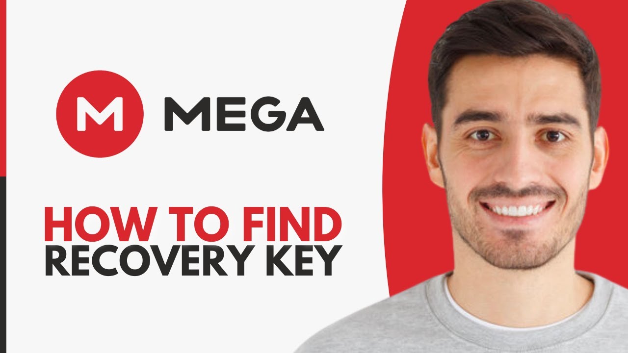 How To Find Mega Recovery Key - Step by Step - YouTube