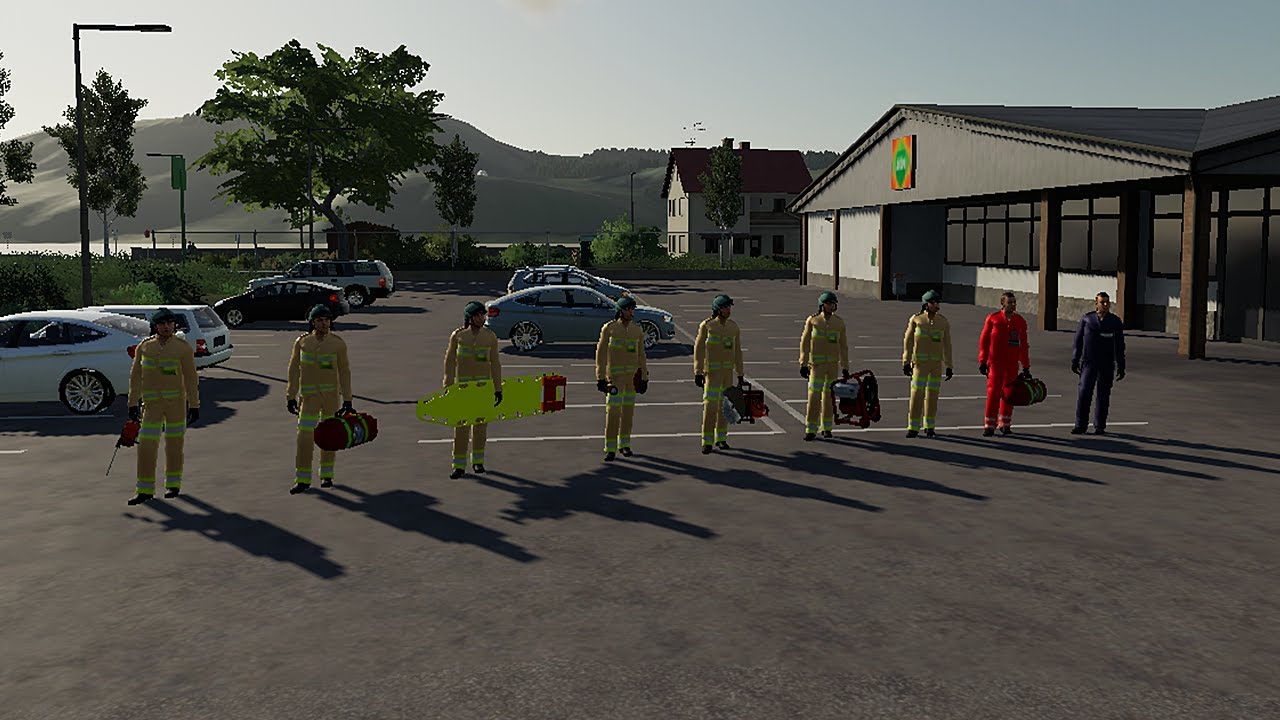 [FS19] Placeable - Strażacy, Ratownik Medyczny, Policjant (DL) - YouTube