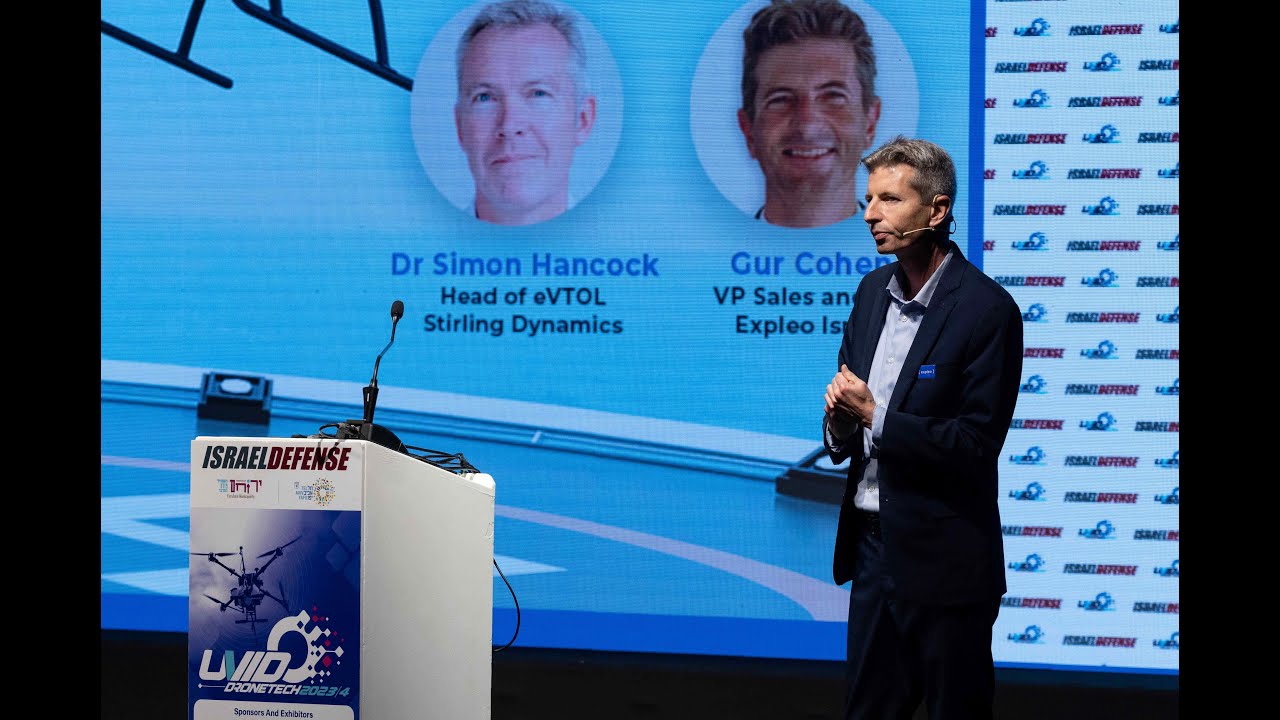 Urban Air Mobility - UVID 2023/4 - Dr. Simon Hancock, UK & Gur Cohen, Expleo Group - YouTube