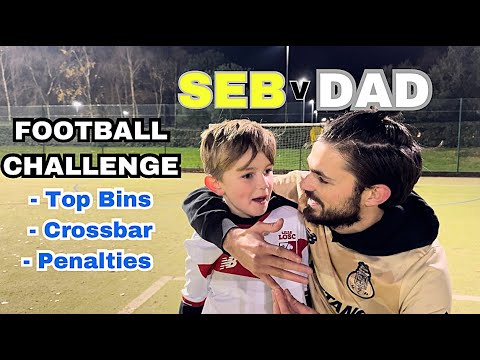 SEB V DAD - FOOTBALL CHALLENGE #2 - YouTube