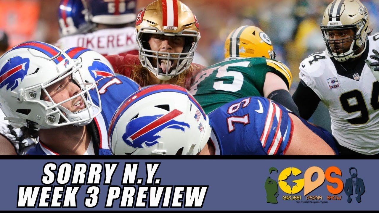Is the Giants Season Over? NFL Week 3 Preview - YouTube