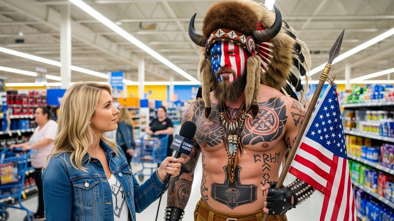 AI Interviews average Americans at Walmart - YouTube