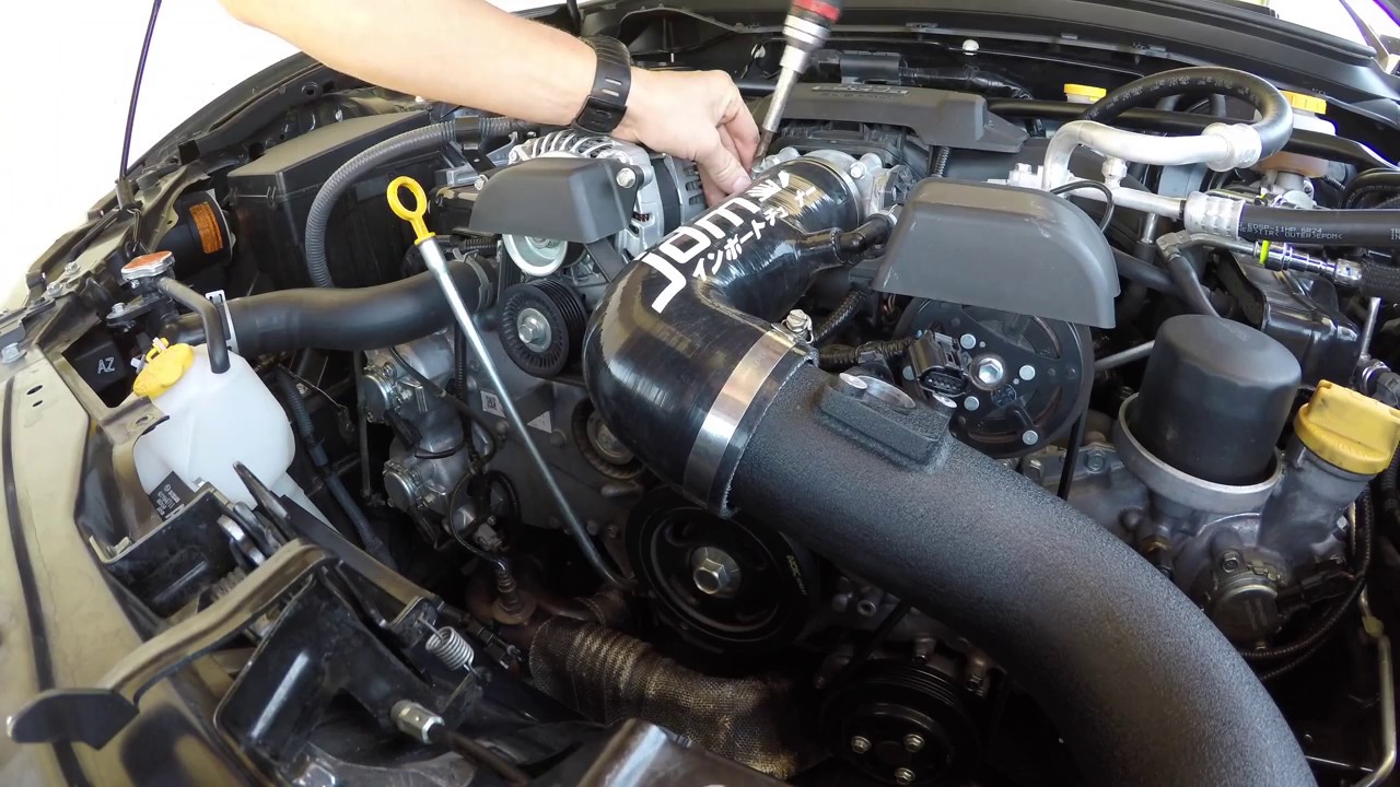 How to Remove Bumper and Install Inlet + Intake on BRZ/FRS - YouTube