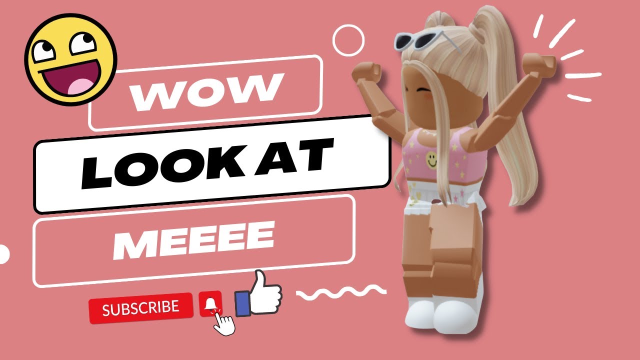 OMG 🥰 - My one and only first Roblox video! - YouTube