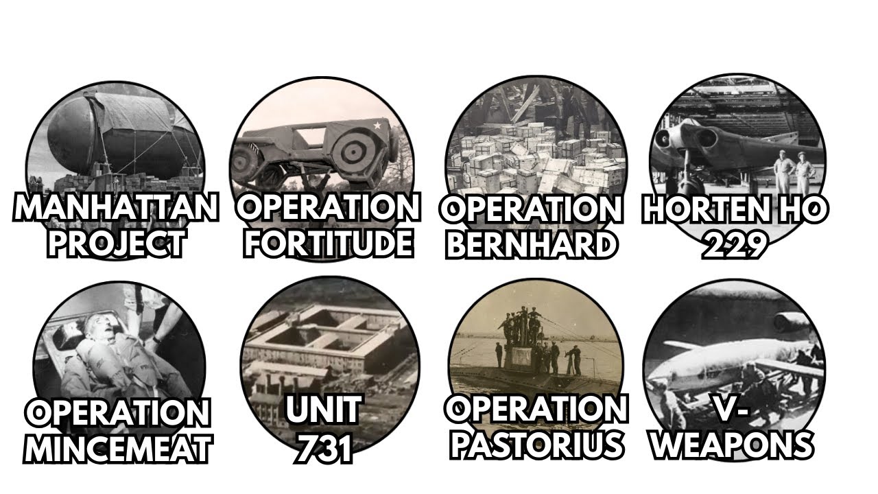 Every WWII Secret Project Explained in 15 Minutes - YouTube