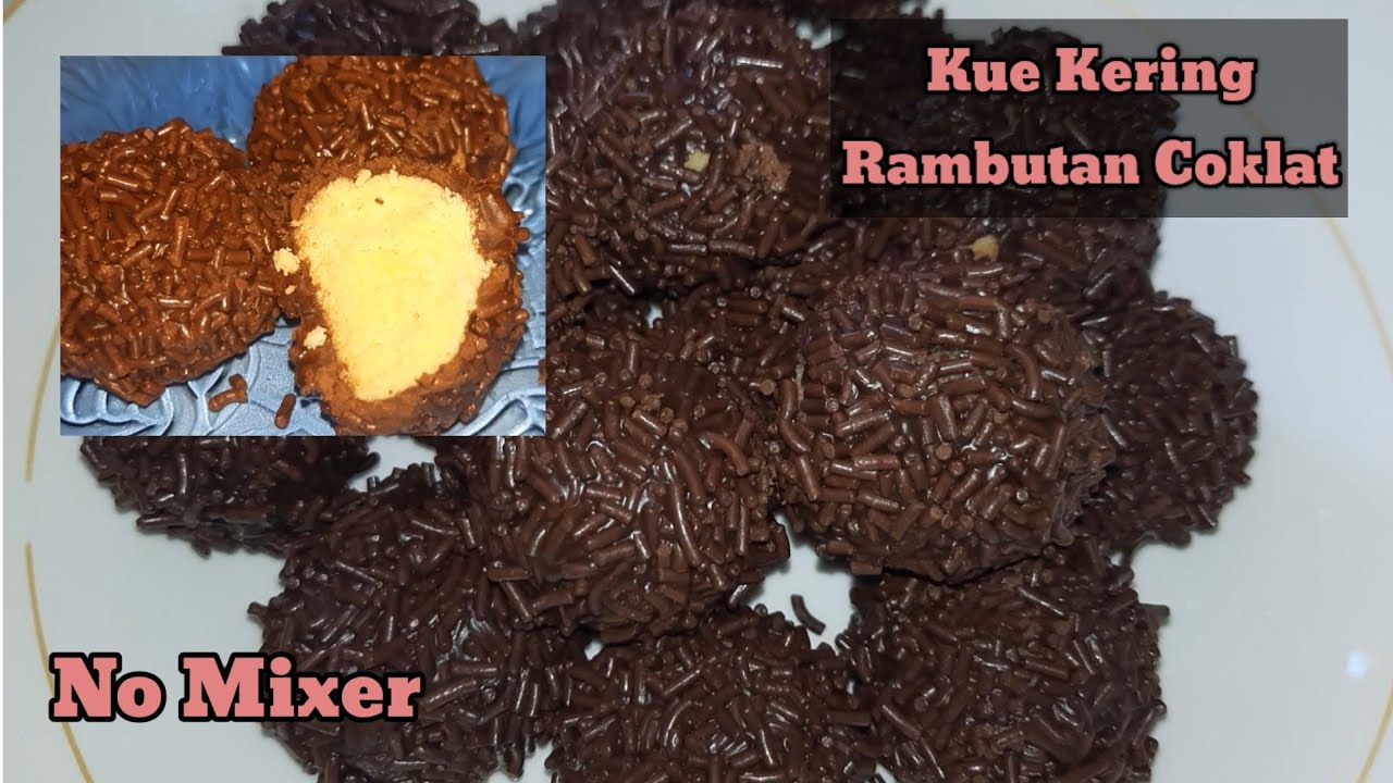 Kue Kering Rambutan/ Resep Kue Kering Rambutan Enak dan Lembut /Tanpa ...
