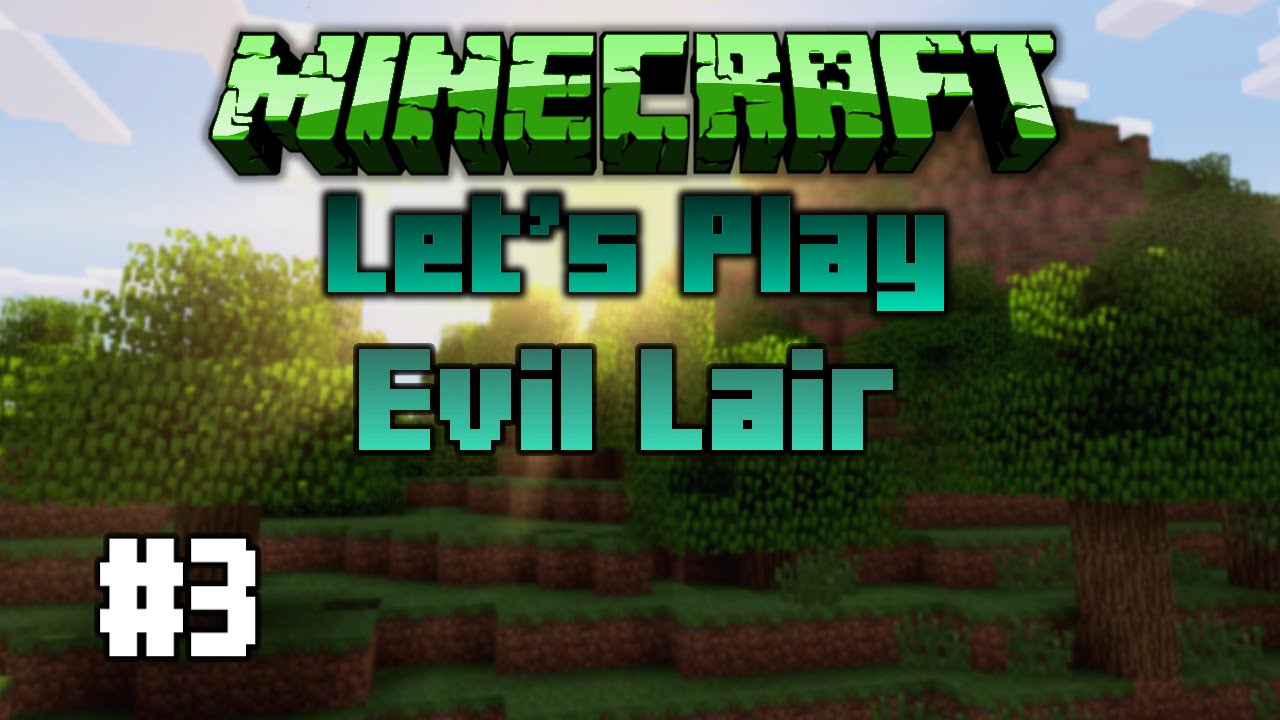 MCPE Let's Play #3 - Evil Lair - Floating Island - YouTube