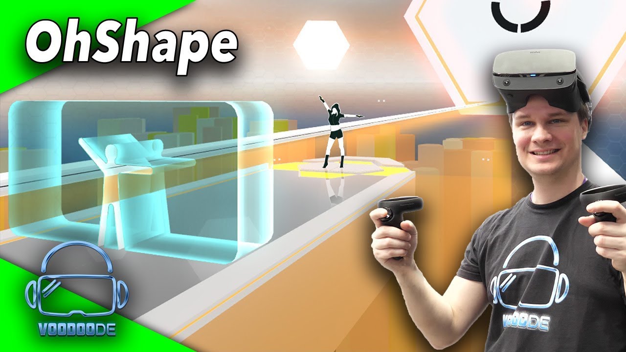 Can we fit through the shapes?! OhShape [Oculus Rift S Gameplay] - YouTube